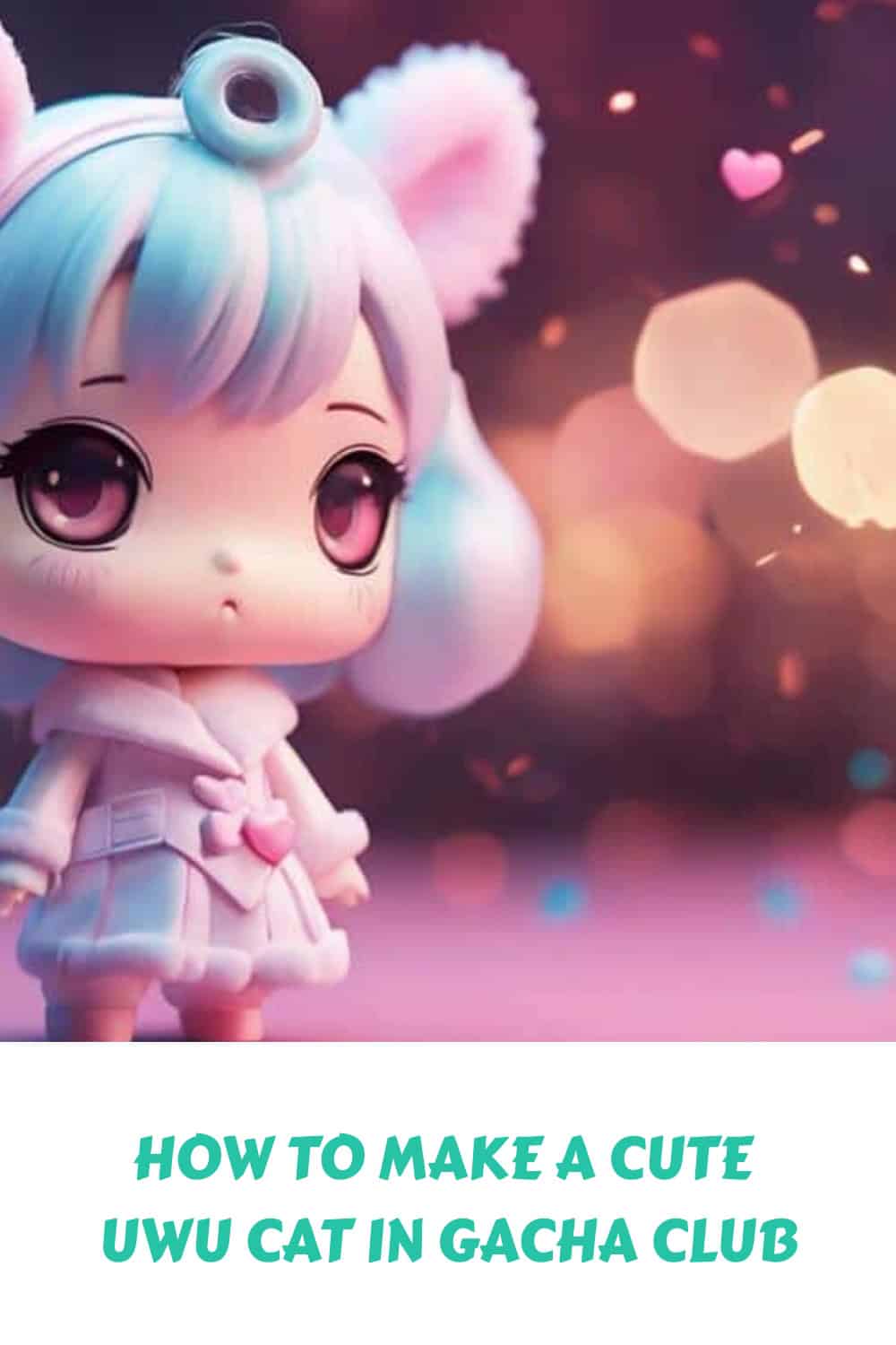 How to Make a Cute Uwu Cat in Gacha Club