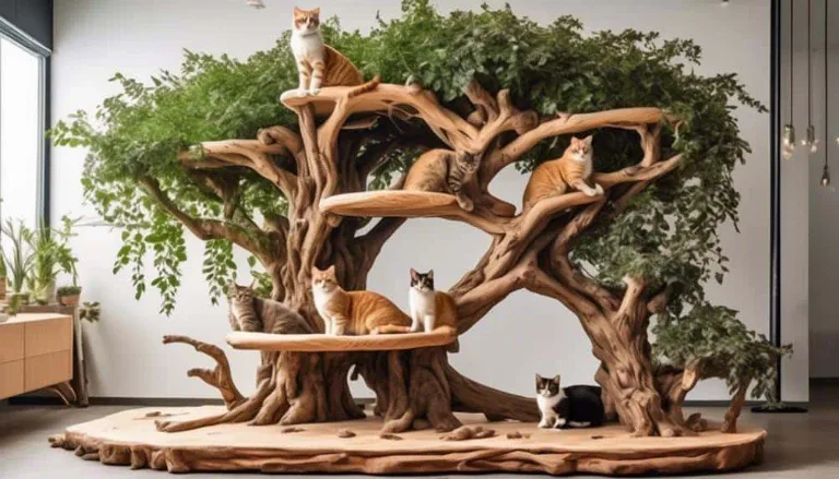 Unleash Your Cat's Wild Side With Realistic Tree Cat Trees